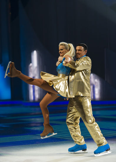 Vanilla Ice Dancing Partner Katie Stainsby Editorial Stock Photo ...