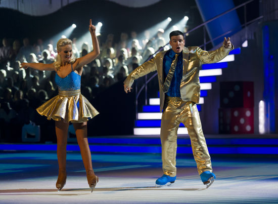 Vanilla Ice Dancing Partner Katie Stainsby Editorial Stock Photo ...