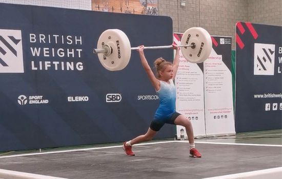 Ivey Miller Completing 26kg Clean Jerk Editorial Stock Photo - Stock ...