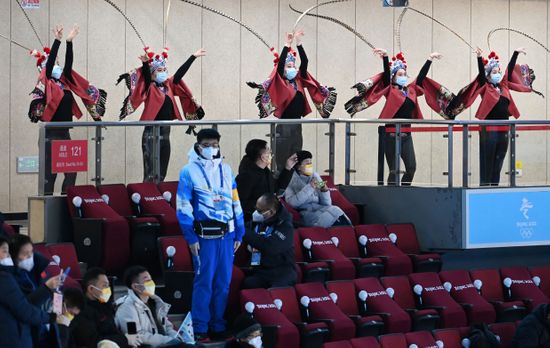 Cheering Squad Peking Opera Costume Perform Editorial Stock Photo ...