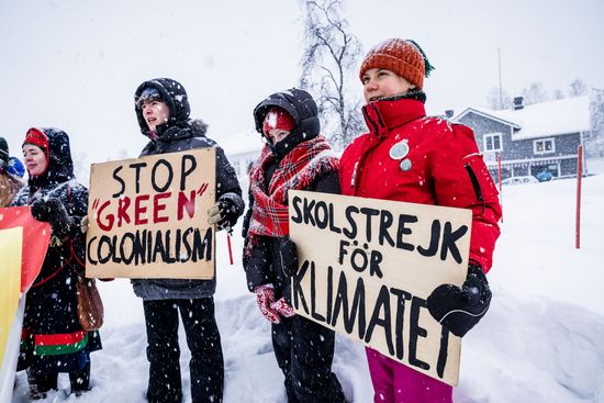 Climate Activist Greta Thunberg R During Editorial Stock Photo - Stock ...