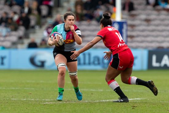 Elle Bloor Harlequins Action Editorial Stock Photo - Stock Image ...