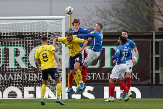 Portsmouth Defender Sean Raggett Portsmouth Midfielder Editorial Stock ...