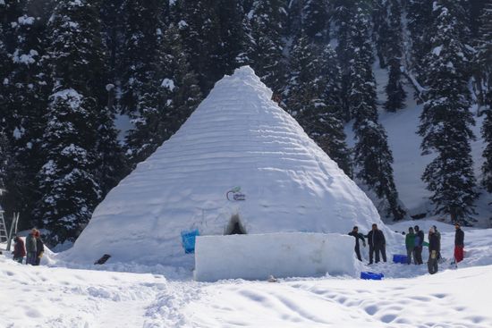 Outside View Asias Biggest Igloo Famous Editorial Stock Photo - Stock ...