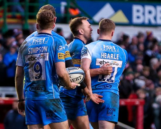Alex Hearle Worcester Warriors Celebrates His Editorial Stock Photo ...