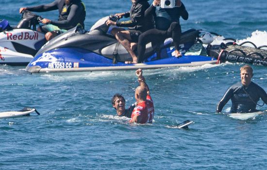 Kelly Slater Seth Moniz Pictured Kelly Editorial Stock Photo - Stock ...
