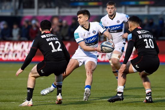 Cameron Redpath Bath Rugby Looks Pass Editorial Stock Photo - Stock ...