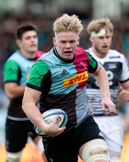 Hugh Tizard Harlequins Action Editorial Stock Photo - Stock Image ...