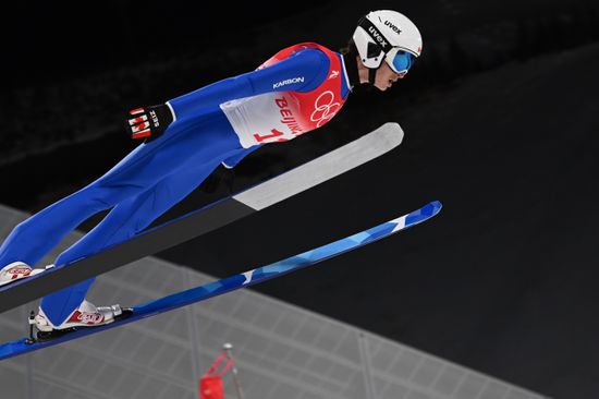 Matthew Soukup Canada Competes During Ski Editorial Stock Photo - Stock ...