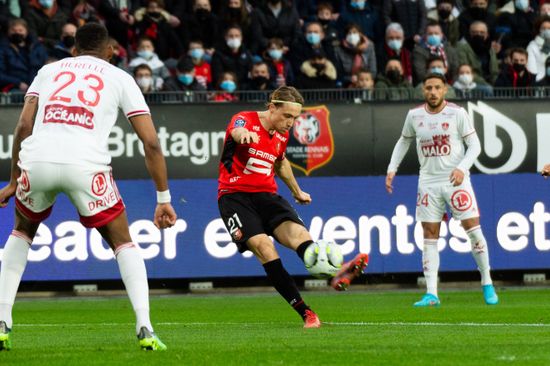 Football Ligue 1 Rennes Vs Brest Editorial Stock Photo - Stock Image ...