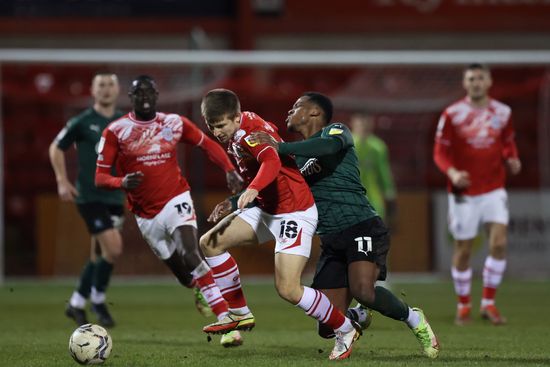 Regan Griffiths Crewe Alexandra Niall Ennis Editorial Stock Photo ...