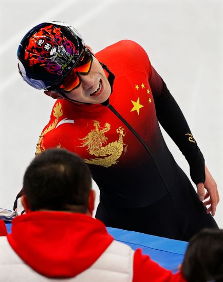 Ren Ziwei China Celebrates After Winning Editorial Stock Photo - Stock ...