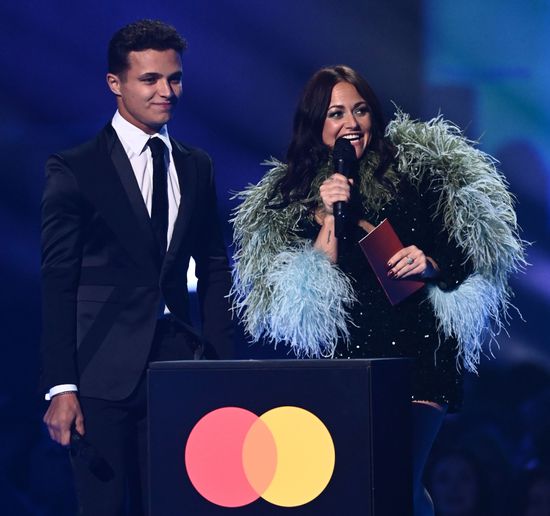 Lando Norris Jaime Winstone Editorial Stock Photo - Stock Image ...