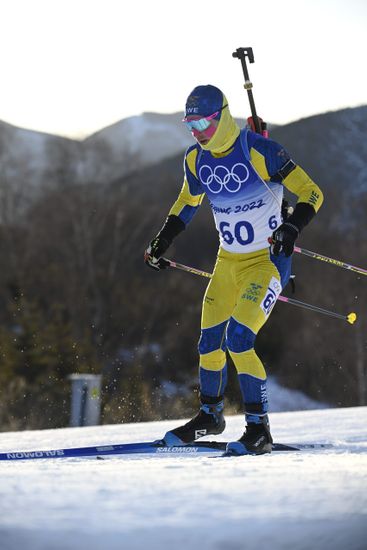 Jesper Nelin Sweden During Biathlon Mens Editorial Stock Photo - Stock ...