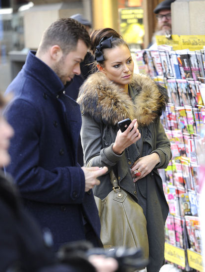 Kara Tointon Boyfriend Dance Partner Artem Editorial Stock Photo ...