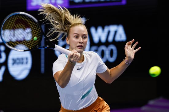 Anastasia Potapova Russia Returns Ball Maria Editorial Stock Photo ...