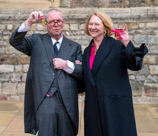 Mr Fergus Henderson Mrs Margot Henderson Editorial Stock Photo - Stock ...