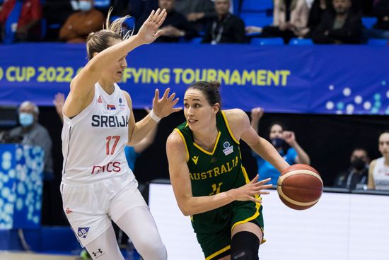 Bec Allen Australia Competes Against Jovana Editorial Stock Photo ...
