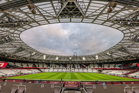 General View Inside London Stadium Ahead Editorial Stock Photo - Stock ...