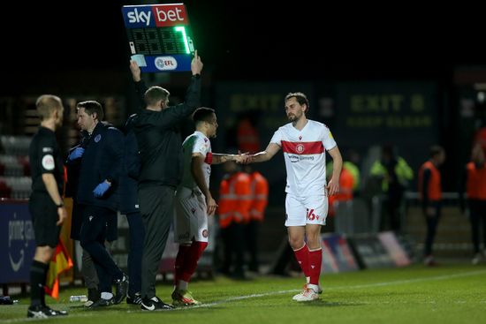Elliott List Stevenage Replaces Edward Upson Editorial Stock Photo ...