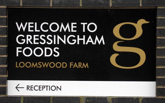 Gressingham Foods Headquarters Suffolk England Britain Editorial Stock ...