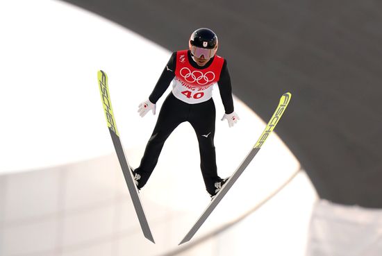 Akito Watabe Japan Airborne During Trial Editorial Stock Photo - Stock ...