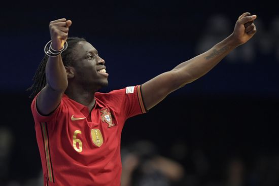 Zicky Te Portugal Futsal During Uefa Editorial Stock Photo - Stock ...