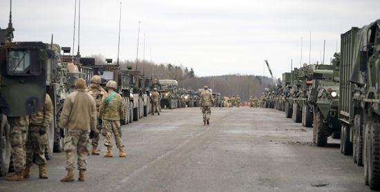 Soldiers 2nd Us Cavalry Regiment Prepare Editorial Stock Photo - Stock ...