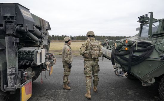 Soldiers 2nd Us Cavalry Regiment Prepare Editorial Stock Photo - Stock ...