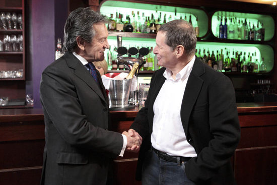 Rodney Blackstock Patrick Mower Delighted When Editorial Stock Photo ...