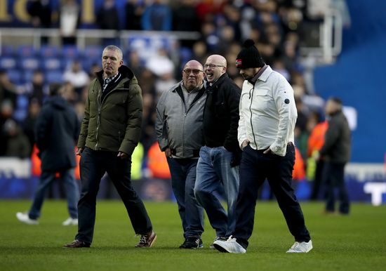 Fans Saunter Off Pitch Unhindered After Editorial Stock Photo - Stock ...