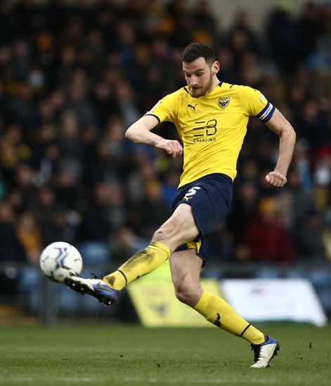 Elliott Moore Oxford United Editorial Stock Photo - Stock Image ...