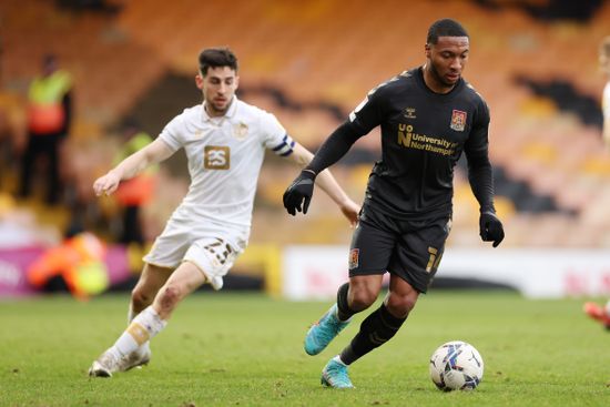 Ali Koiki Northampton Town Editorial Stock Photo - Stock Image ...