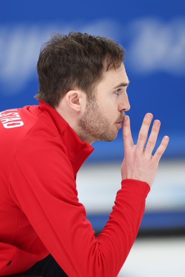 Steffen Walstad Norway Competes During Curling Editorial Stock Photo ...