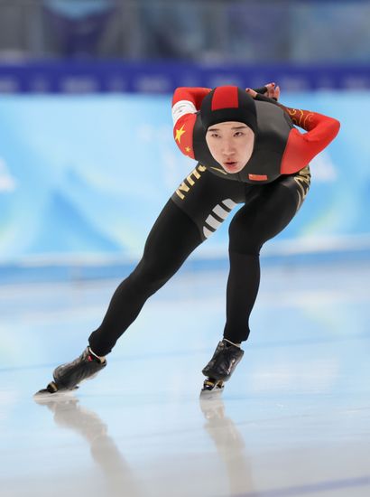 Han Mei China Competes During Speed Editorial Stock Photo - Stock Image ...