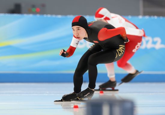 Han Mei China Competes During Speed Editorial Stock Photo - Stock Image ...