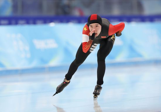 Han Mei China Competes During Speed Editorial Stock Photo - Stock Image ...