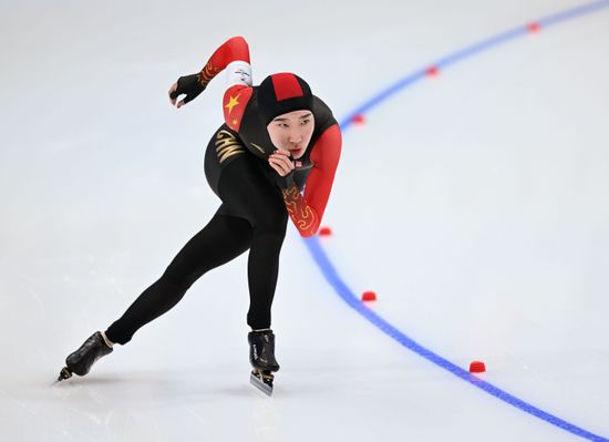 Han Mei China Competes During Speed Editorial Stock Photo - Stock Image ...
