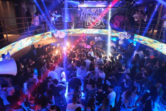 Revelers Inside Dance Club Following Reopening Editorial Stock Photo ...