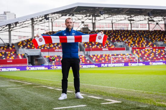 Danish Soccer Player Christian Eriksen Presented Editorial Stock Photo ...