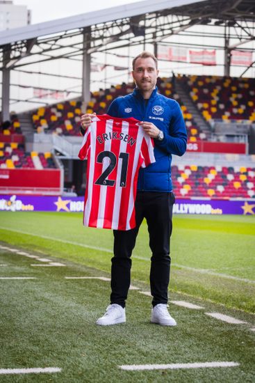 Danish Soccer Player Christian Eriksen Presented Editorial Stock Photo ...