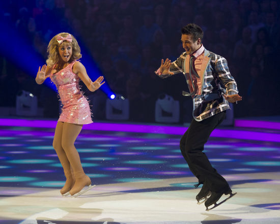 Laura Hamilton Dancing Partner Colin Ratushniak Editorial Stock Photo ...