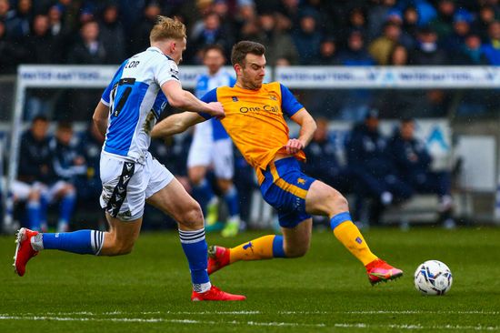 Mansfield Towns Rhys Oates Bristol Rovers Editorial Stock Photo - Stock ...