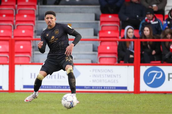 Crewe Alexandra Defender Travis Johnson 23 Editorial Stock Photo ...