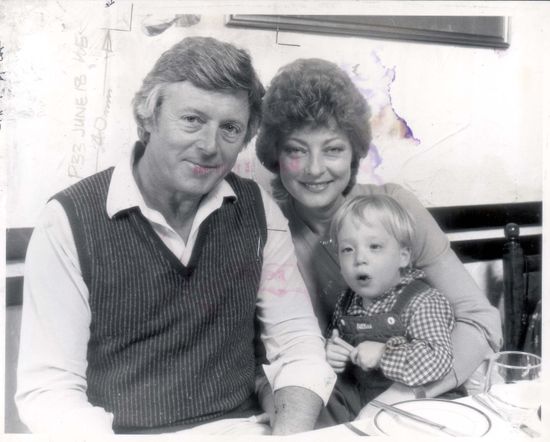 Michael Aspel Wife Elizabeth Power Son Editorial Stock Photo - Stock ...