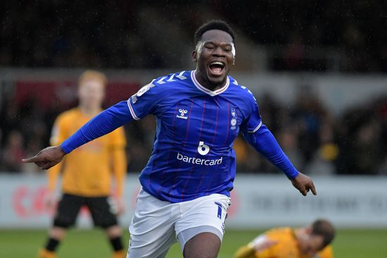 Oldham Athletics Mike Fondop Celebrates Scoring Editorial Stock Photo ...