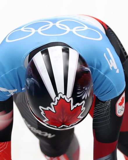 Jane Channell Canada Competes During Skeleton Editorial Stock Photo ...
