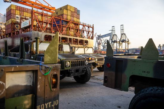 Us Army Humvees High Mobility Multipurpose Editorial Stock Photo ...