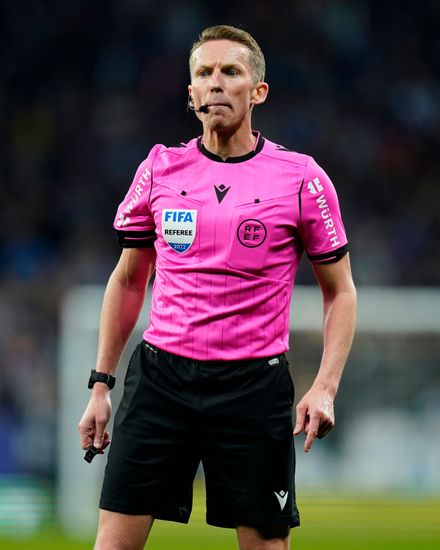 Referee Alejandro Hernandez Hernandez During La Editorial Stock Photo ...