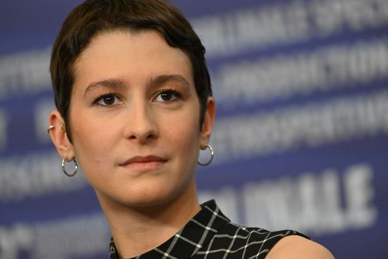 Actress Aude Mathieu Attends Press Conference Editorial Stock Photo ...